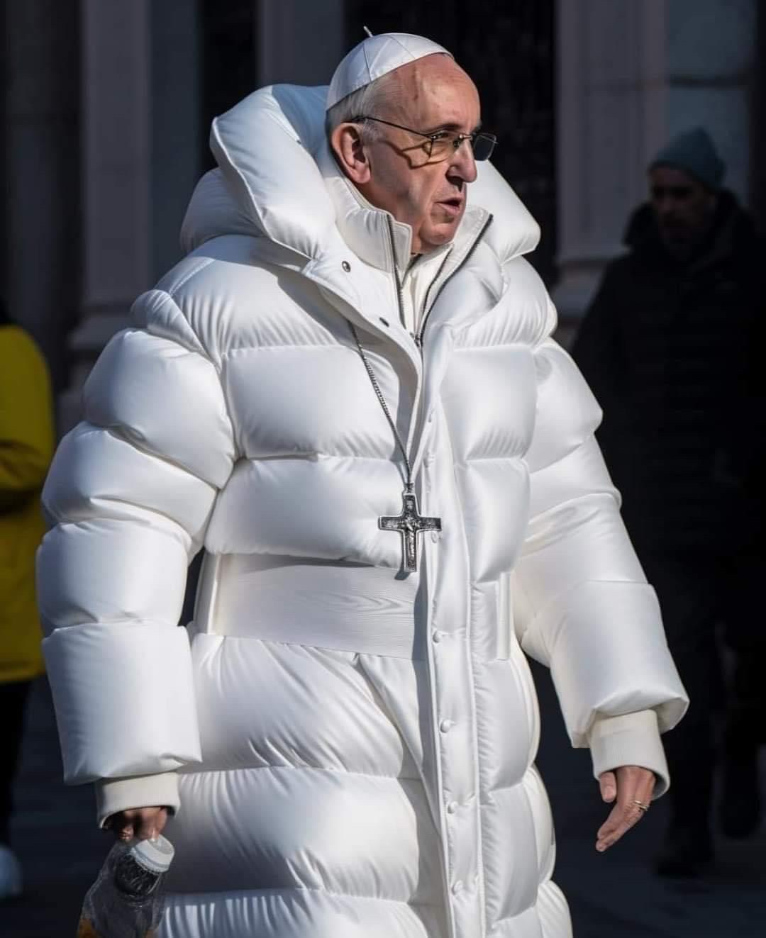 How AI designer put the Pope in a Puffer Jacket: Holy Drip – ZEDCLOUT
